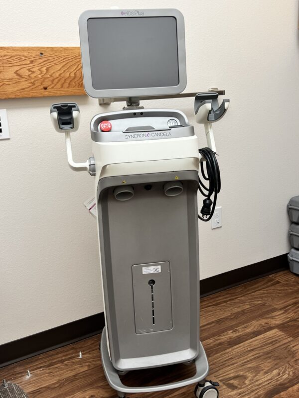 2017 Syneron Candela Elos Plus with 5 HANDPIECES - AC, LVA, SUBLATIVE ...