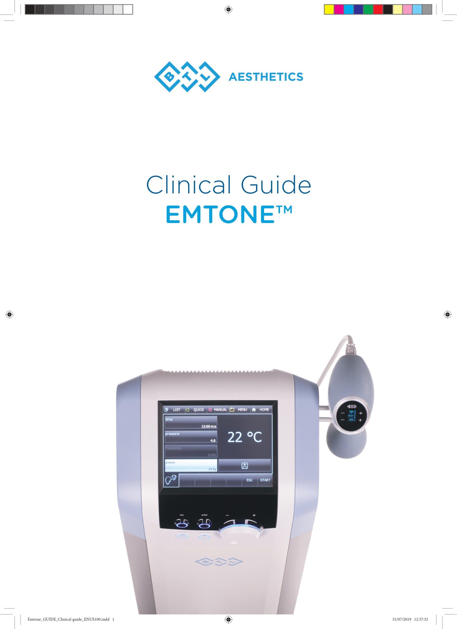 BTL Emtone User Operator Clinical Guide - PDF Adobe Acrobat Digital ...