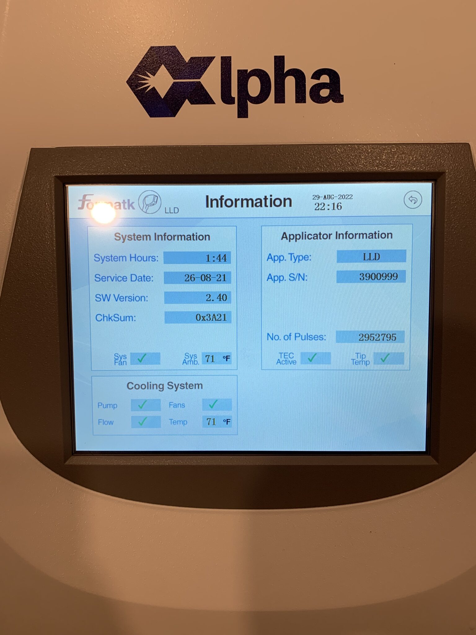 2021 Formatk Alpha Magma Spark Pro Diode & IPL - Diode Hair Removal ...