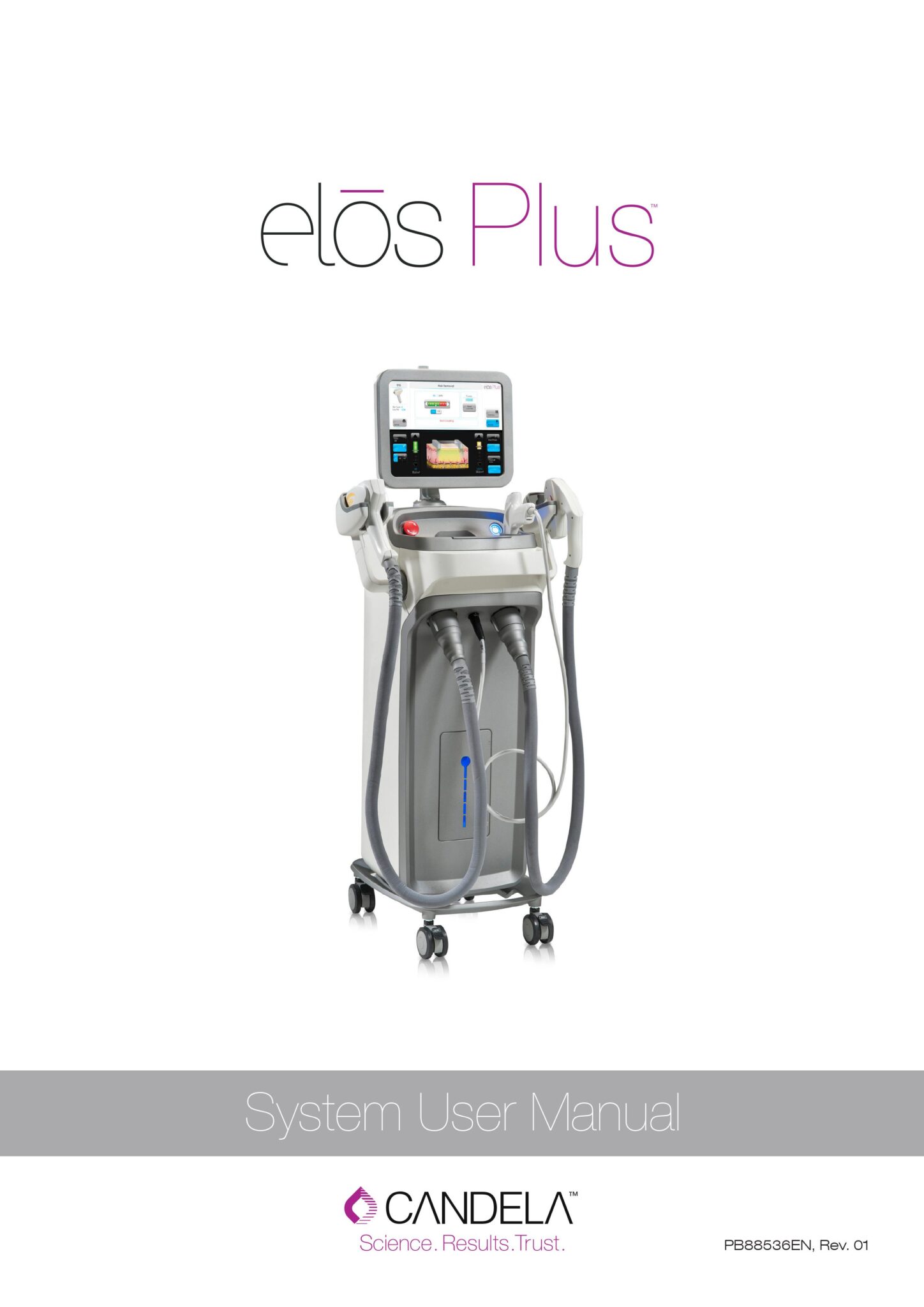 Syneron Candela Elos Plus User Operator Manual and Service Instruction - PDF Adobe Acrobat ...