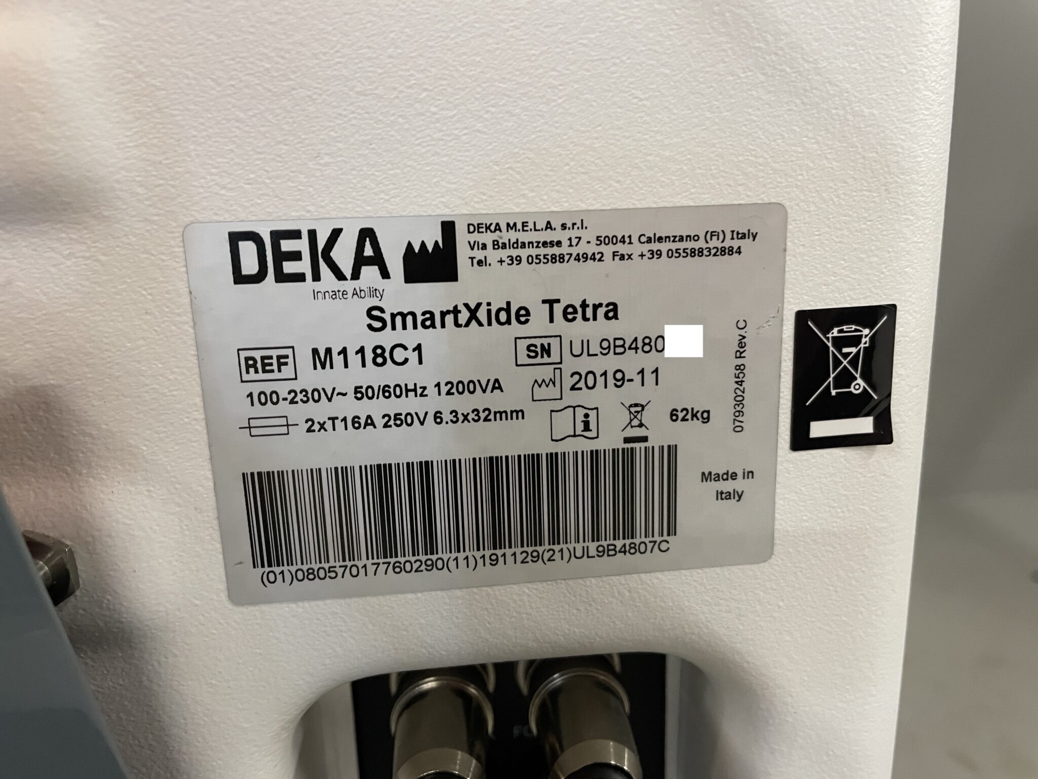 2019 Deka Cartessa Smartxide Tetra CoolPeel Co2 with HiScan Dot Scanner ...