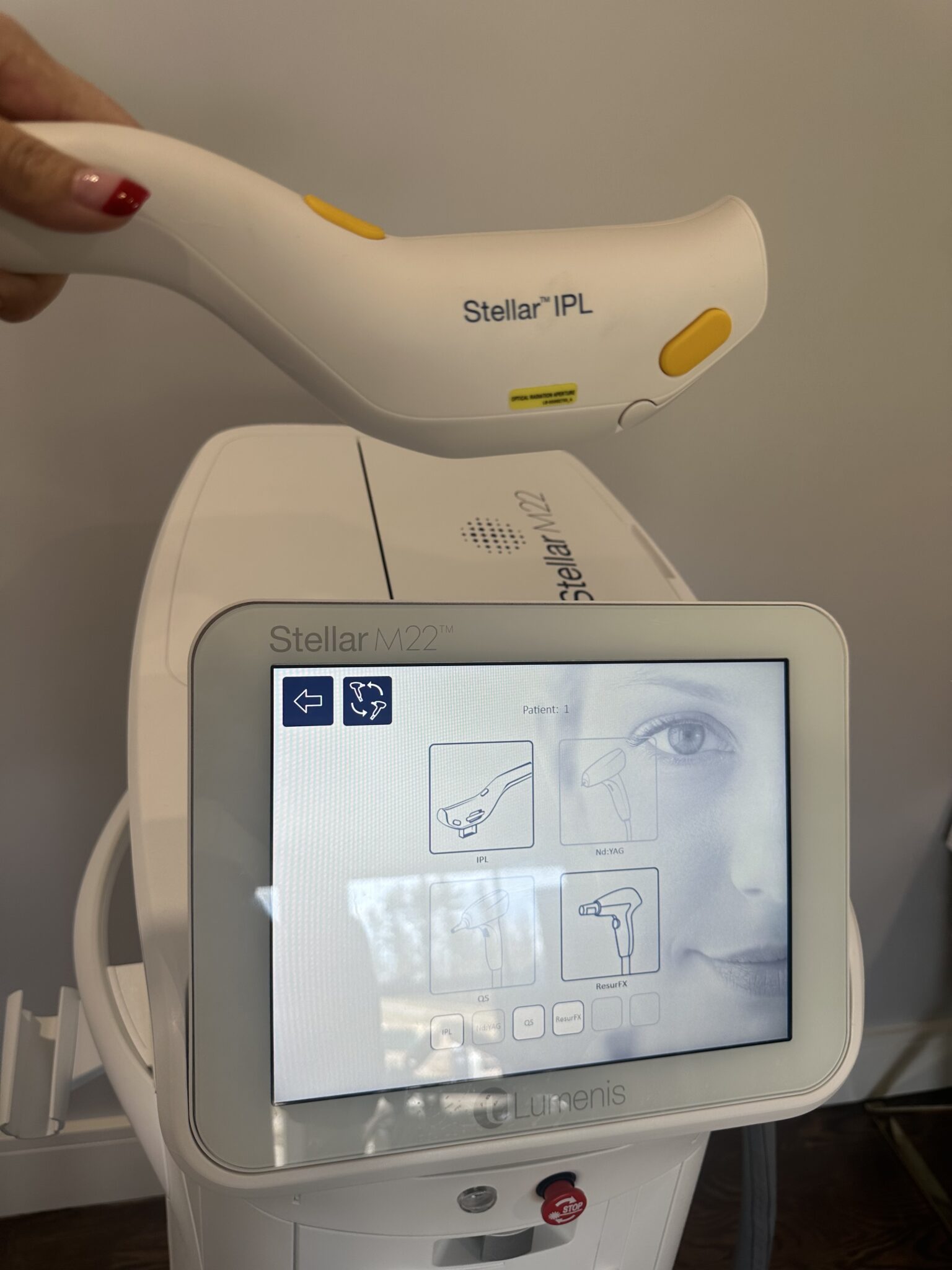 2023 Lumenis Stellar M22 with 3 Handpieces - IPL, Resurfx, & Q-switched ...