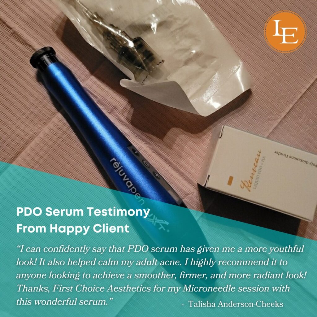 Les Encres Renveau Liquid PDO + HA Serum, 10ml Bottle - Rock Bottom Lasers