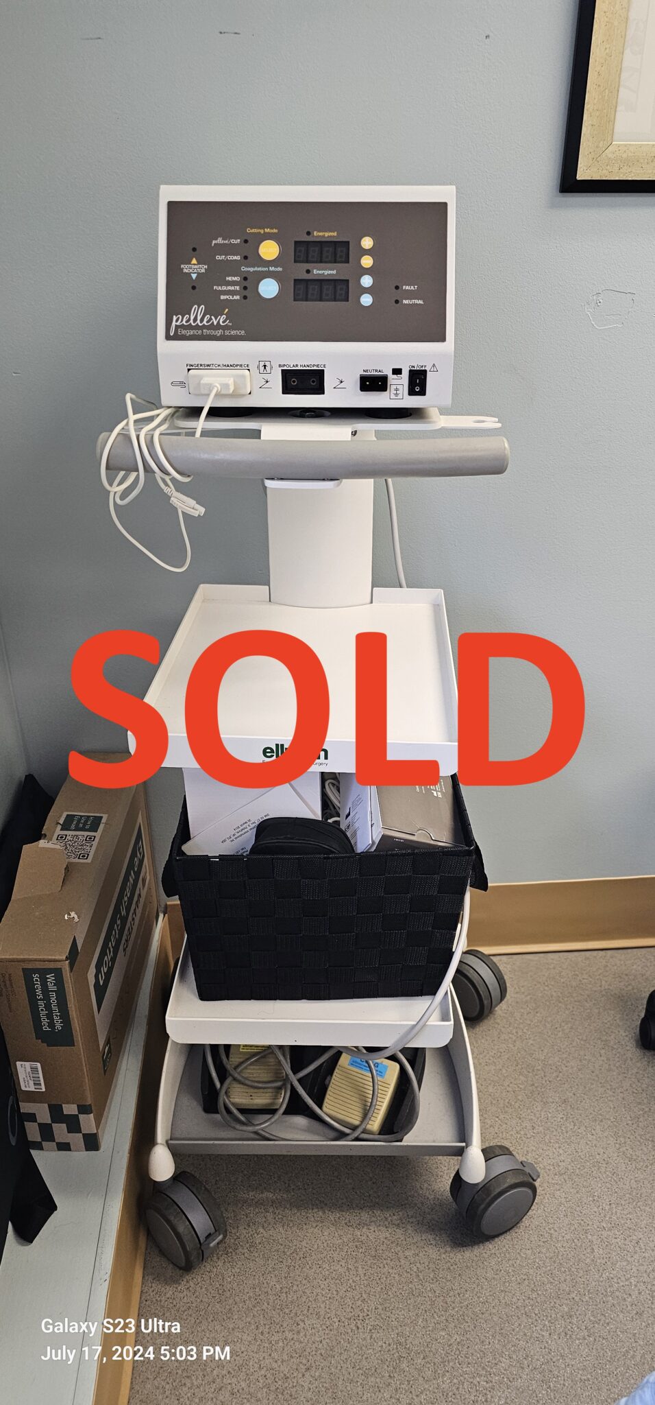 2011 Ellman Cynosure Pelleve S5 - Radio Frequency Surgical Generator ...