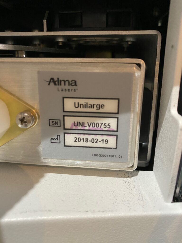 2018 Alma Accent Prime - with (4) Handpieces - (1) Bipolar HP - RF for ...