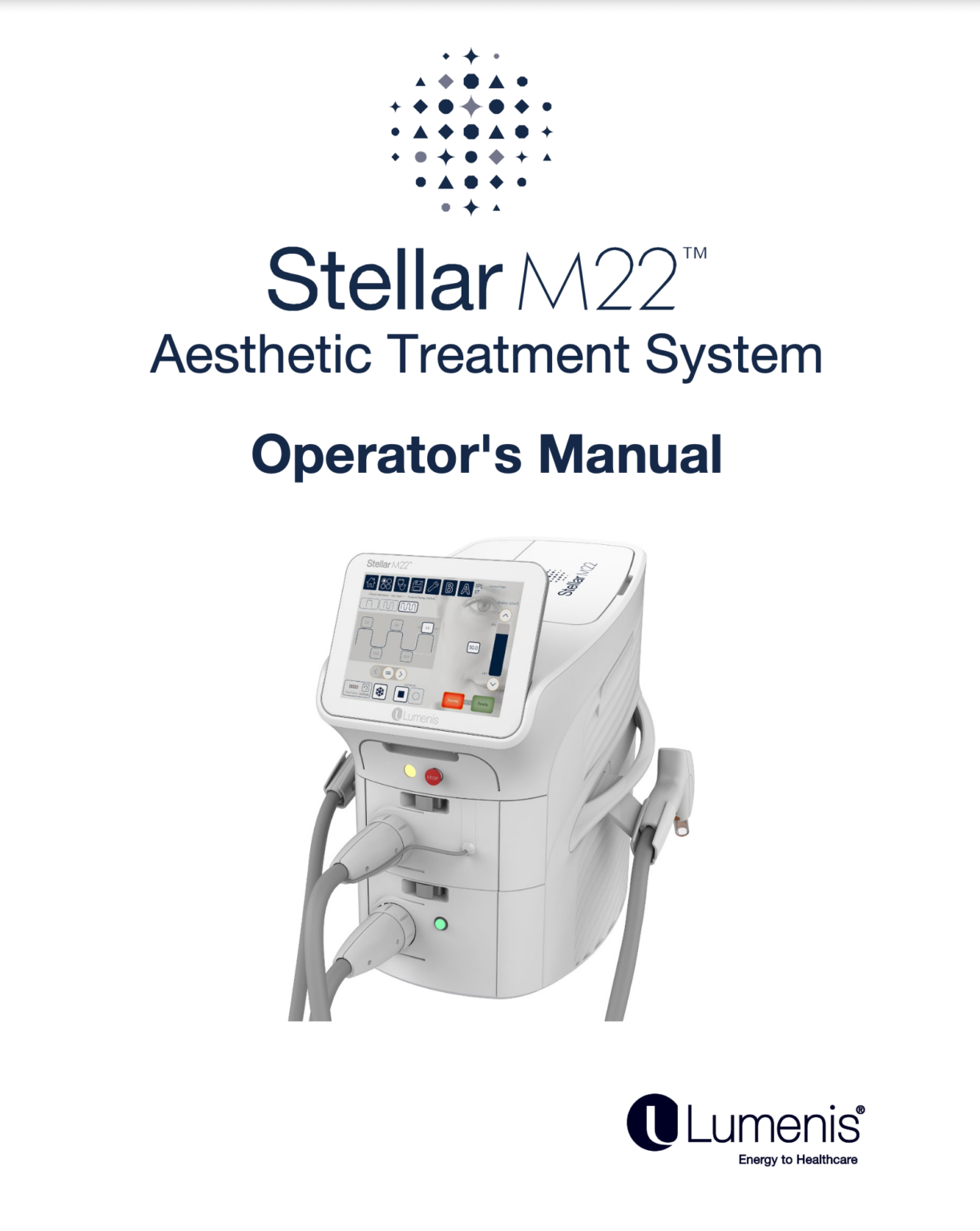 Lumenis Stellar M22 User Operator Manual & Treatment Guidelines - PDF Adobe Acrobat Digital ...