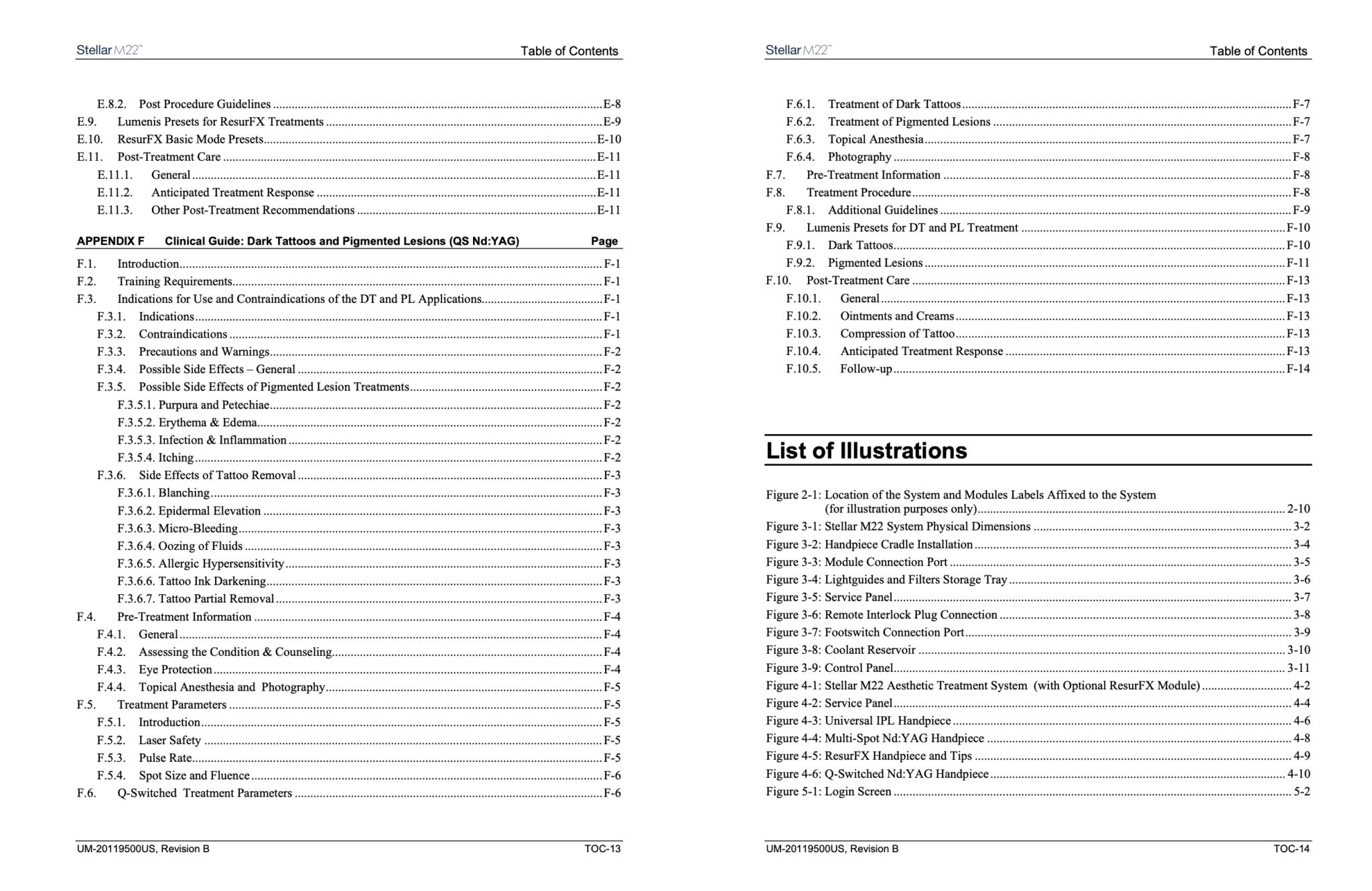 Lumenis Stellar M22 User Operator Manual & Treatment Guidelines - PDF ...