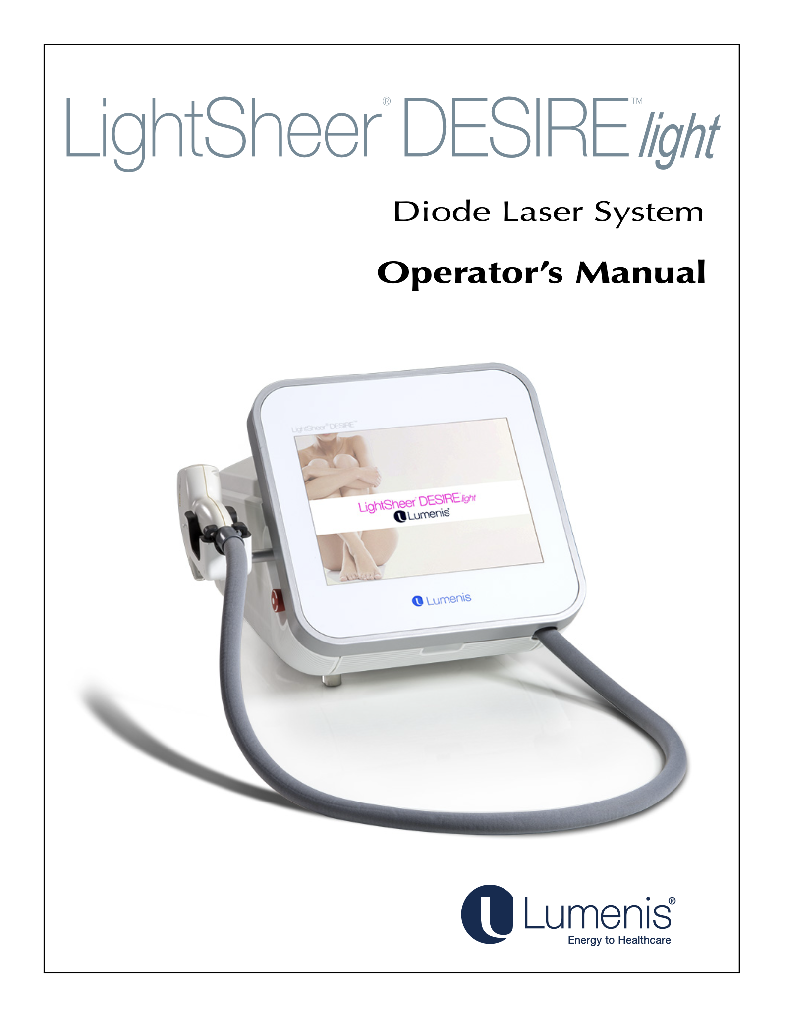 Lumenis LightSheer Desire User Manual – PDF Download - Rock Bottom Lasers
